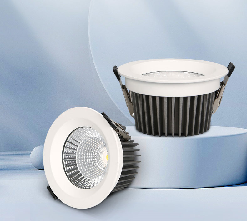 Badkamer LED spot IP65 zaagmaat 110mm wit 10W - Ledspot-planet