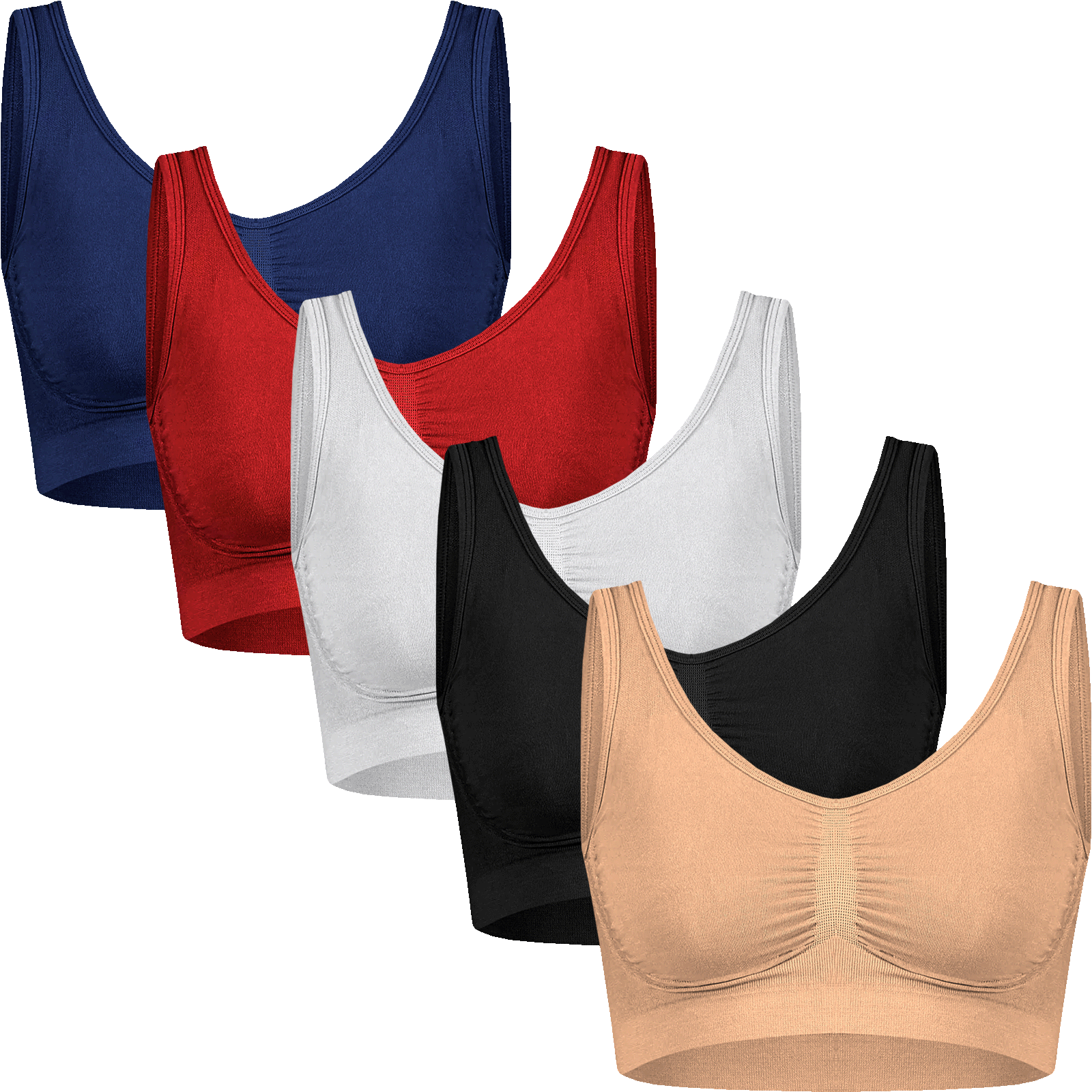 2030 Seamless Microfiber Comfort Bra
