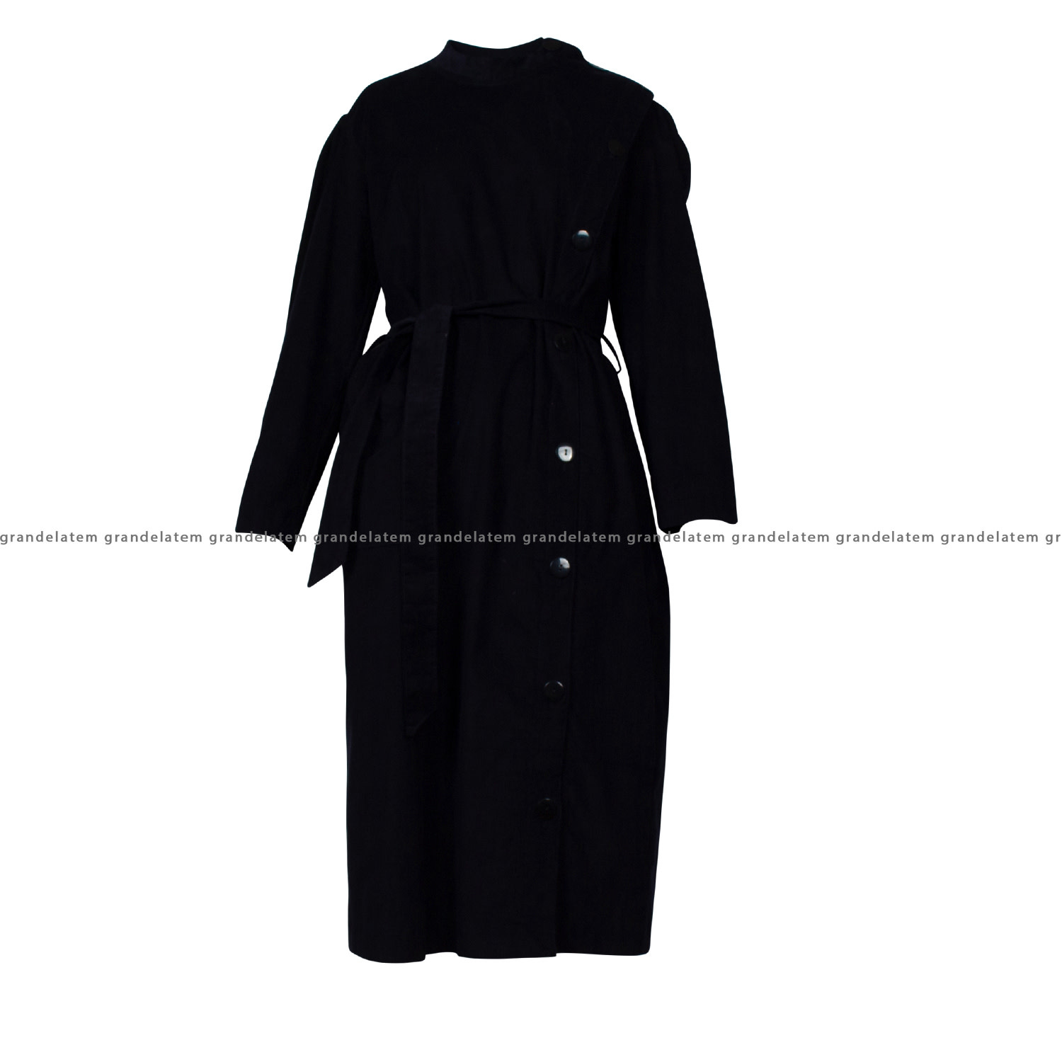 Les Bo-hemiennes - kleed Mao ebony navy - GRANDE