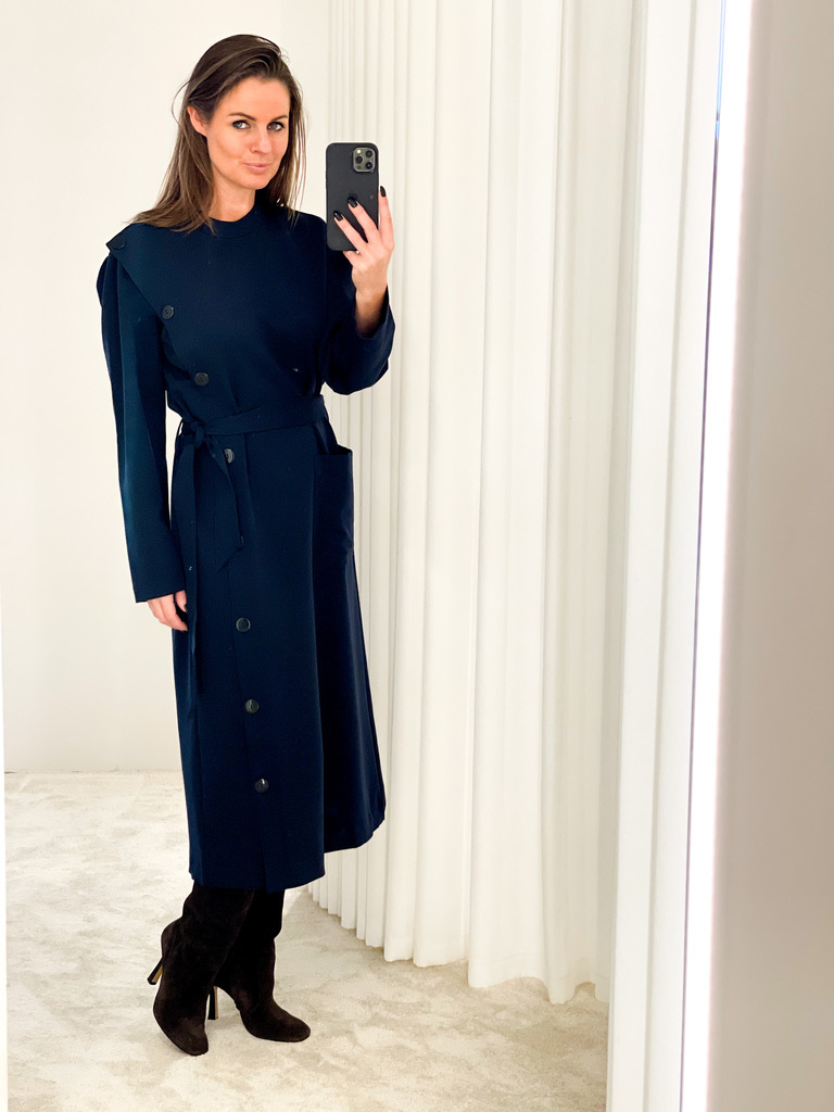 Les Bo-hemiennes - kleed Mao ebony navy - GRANDE