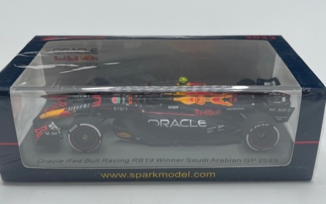 Spark Spark Red Bull Racing RB19 Winner Saudi Arabian GP - The Racing Store