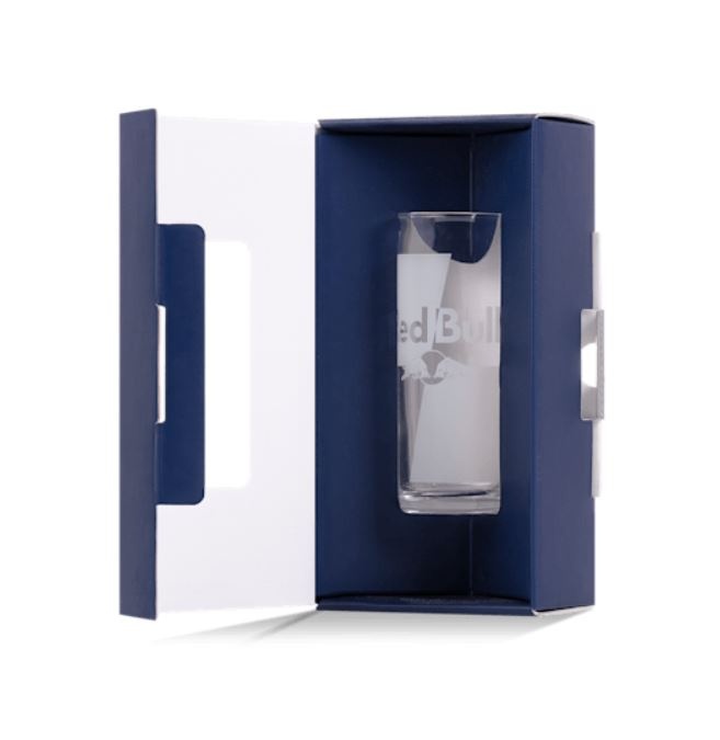 Red Bull Glass in box - The Racing Store