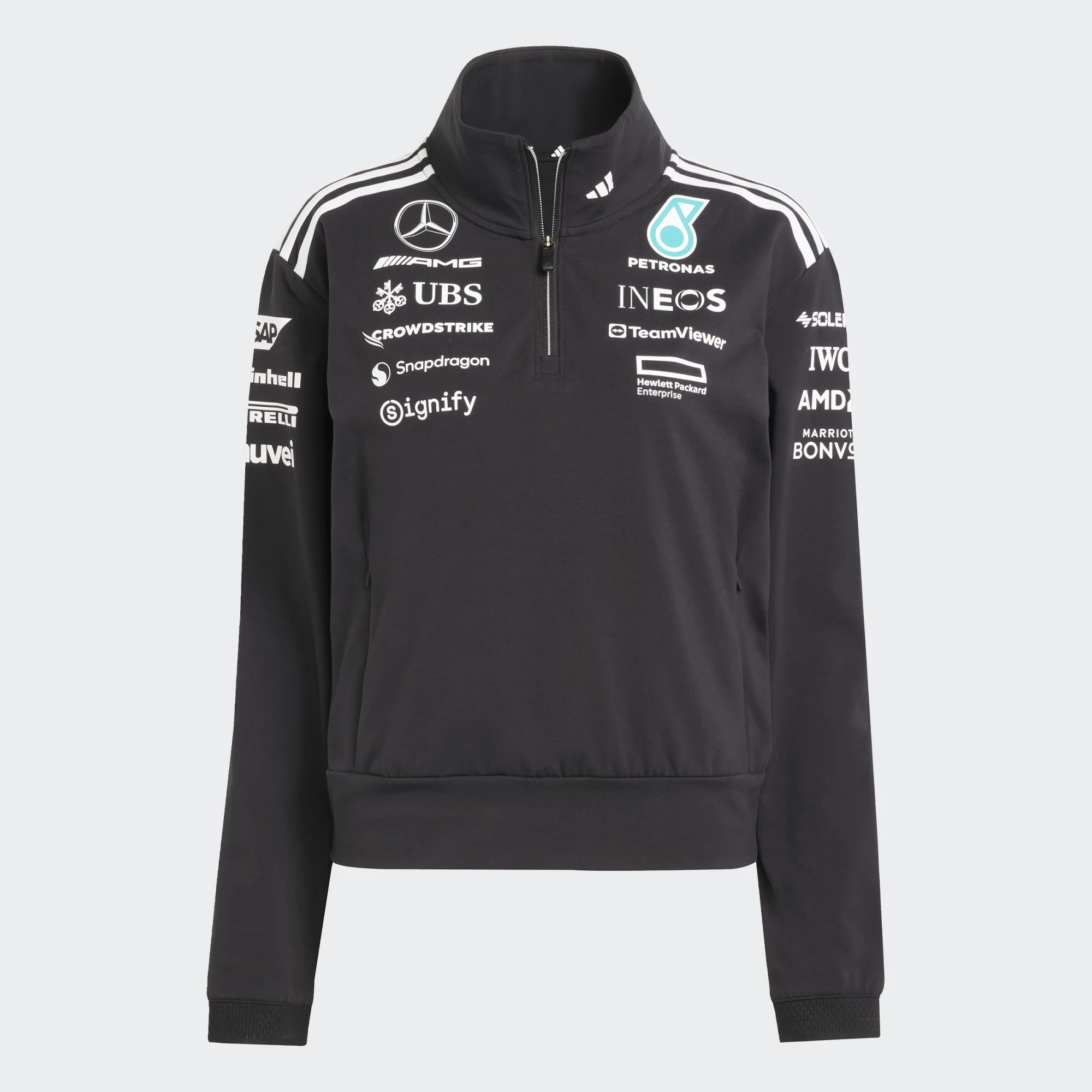 Mercedes Mercedes Team Half Zip Top 2025 - The Racing Store