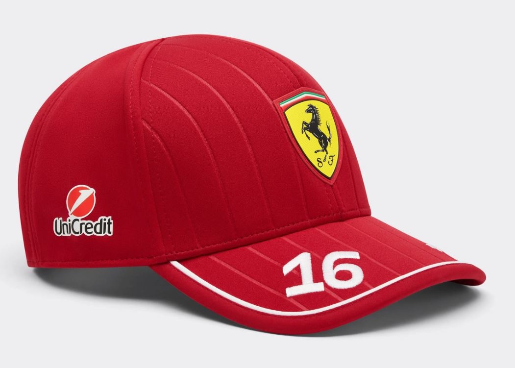 Ferrari Leclerc children Cap 2025 - The Racing Store