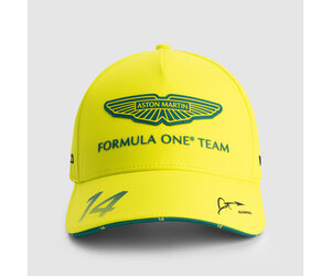 Aston Martin Alonso Cap Geel 2025 - The Racing Store