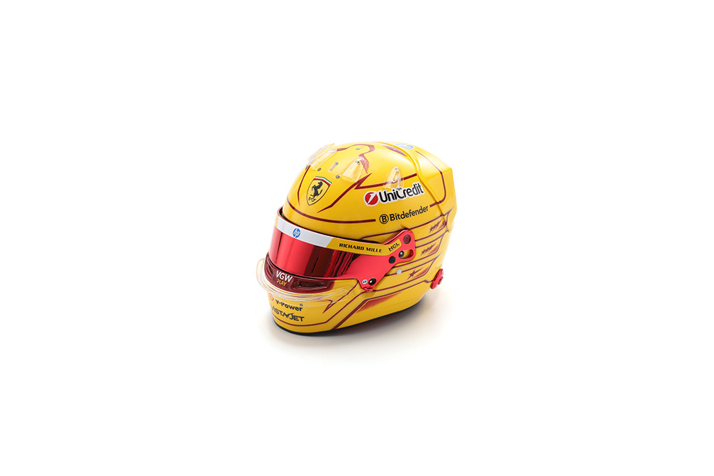 Lewis Hamilton Helmet - Scuderia Ferrari HP - Fiorano Test 2025 Spark 1 ...