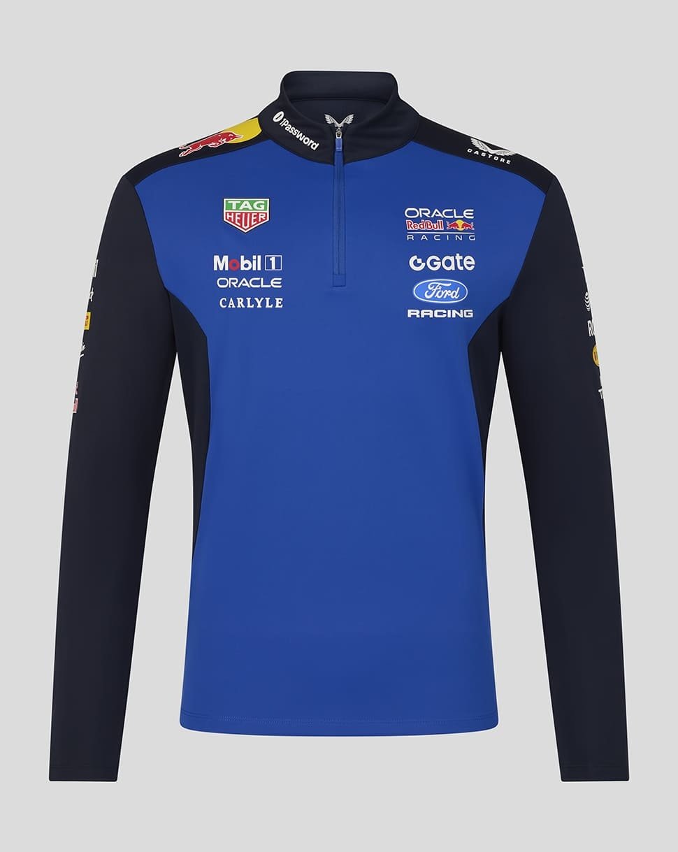 Red Bull Racing Teamline Half Zip 2026 - Gratis verzending! - THE ...