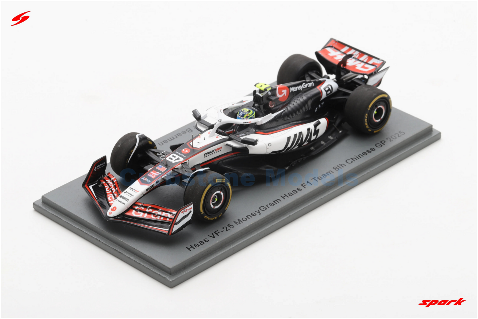 Oilver Bearman Chinese GP 2025 - Spark 1:43 - The Racing Store