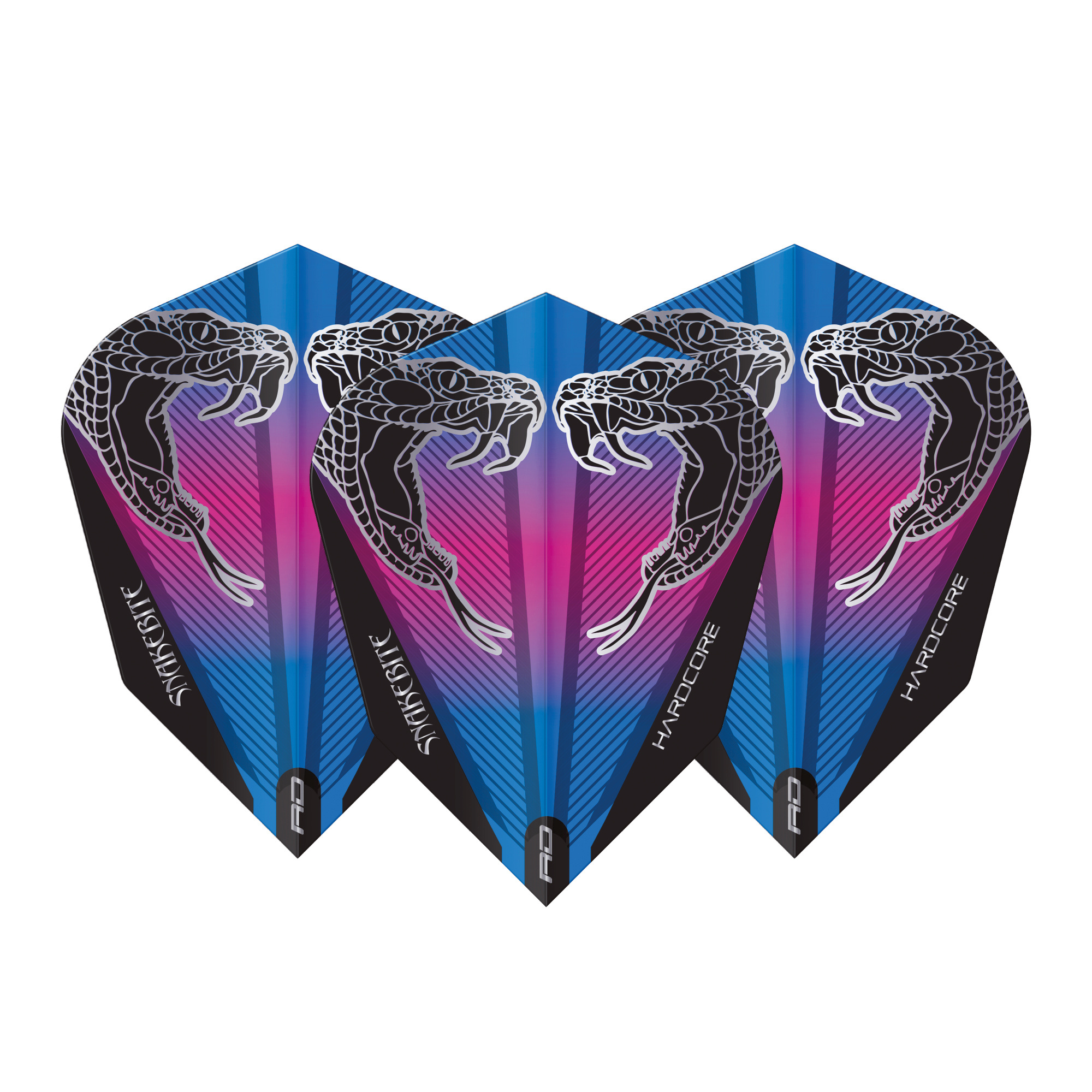 Letky Red Dragon Peter Wright V-Standard Snake Black Transparent ...