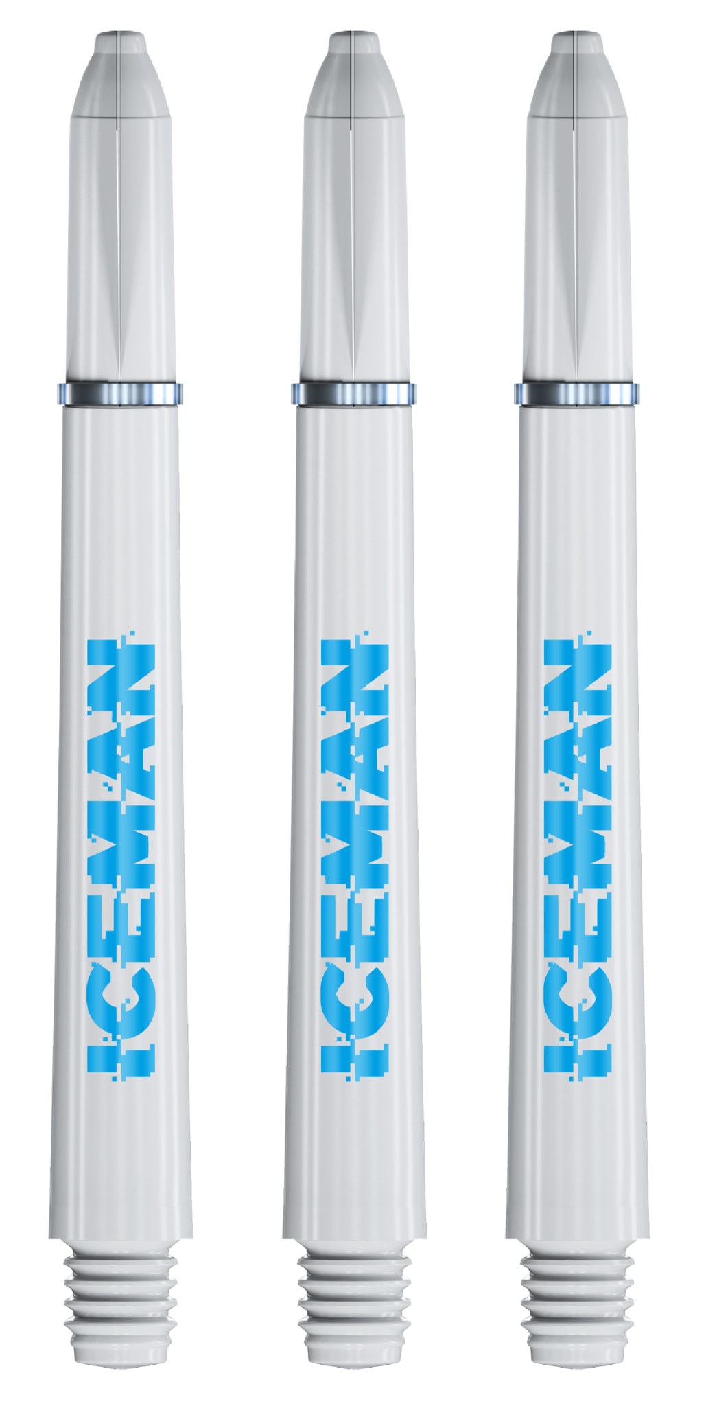 Násadky Red Dragon Iceman Signature White - Dartshopper.cz