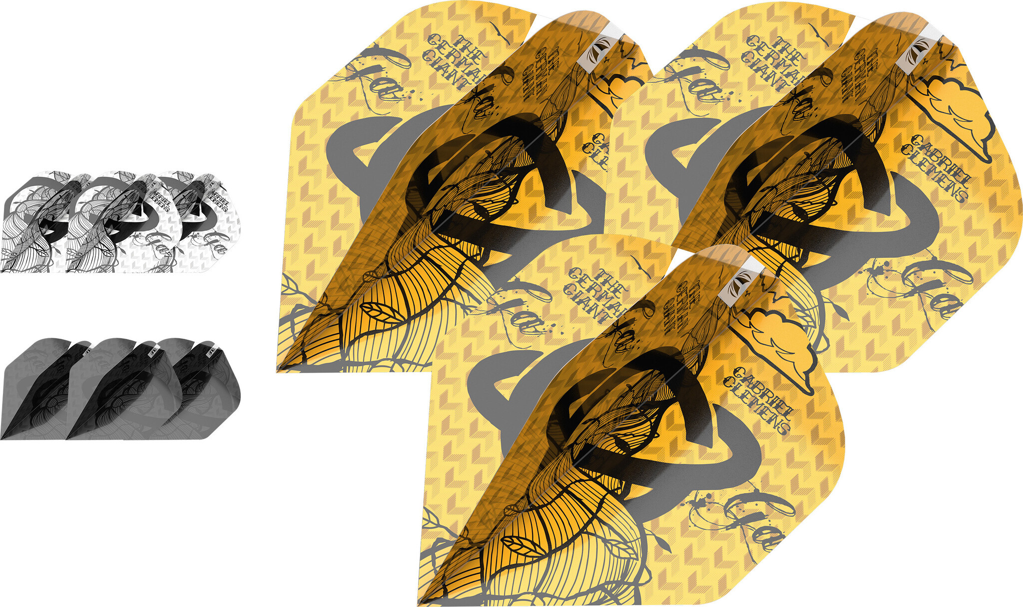 Letky Target Gabriel Clemens 3 Sets Ink 2023 NO2 - Dartshopper.cz