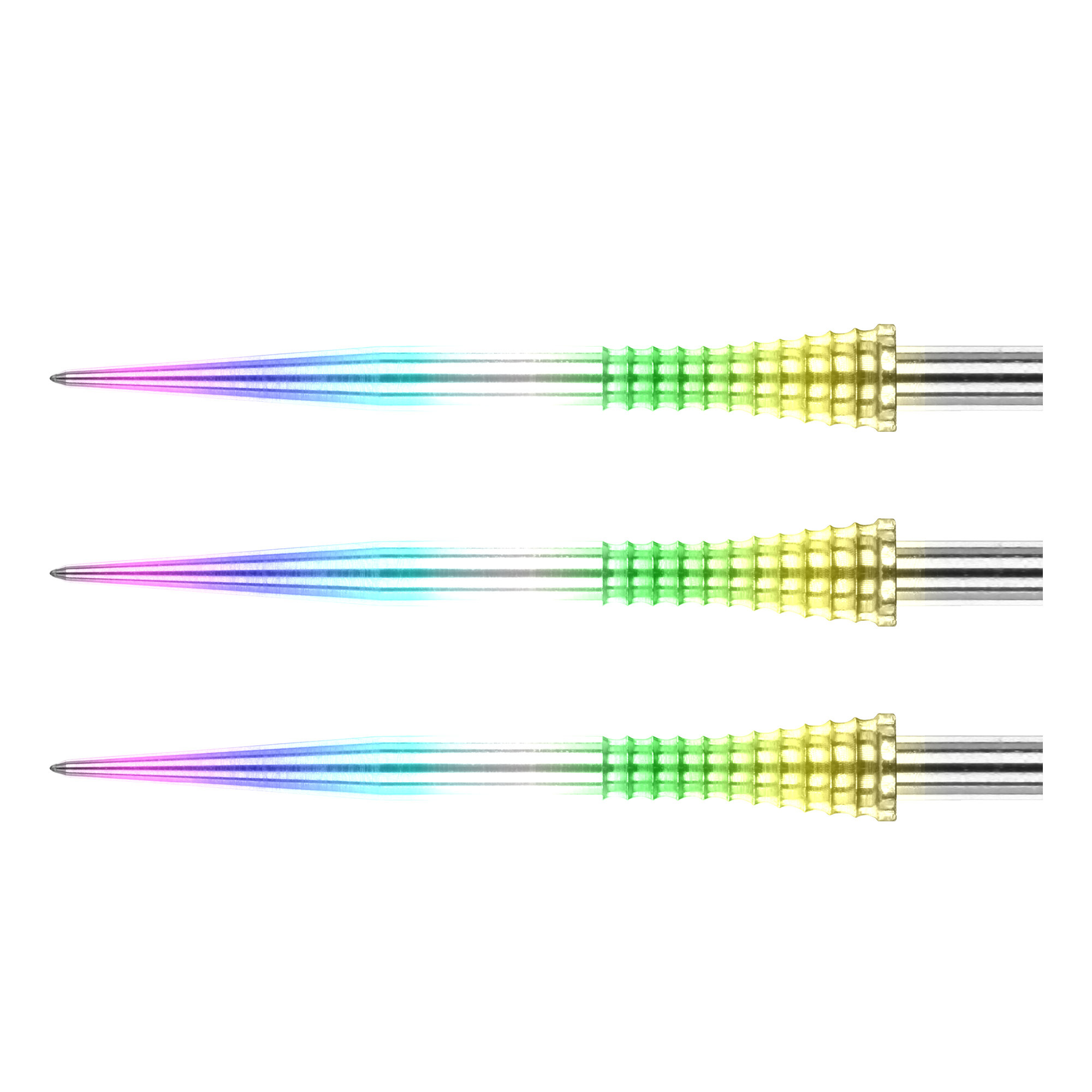 Red Dragon Raptor GT Gripped Points Rainbow - Dartshopper.cz