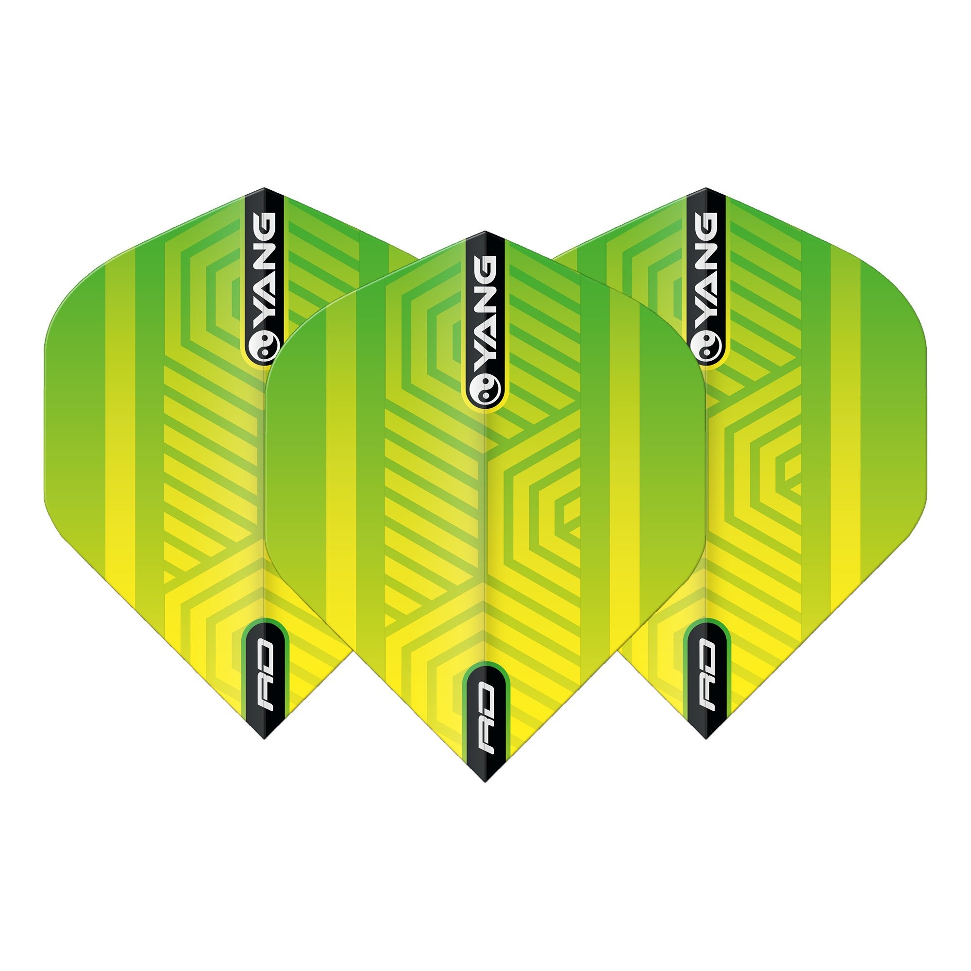 Letky Red Dragon Yin Yang Blue Green - Dartshopper.cz