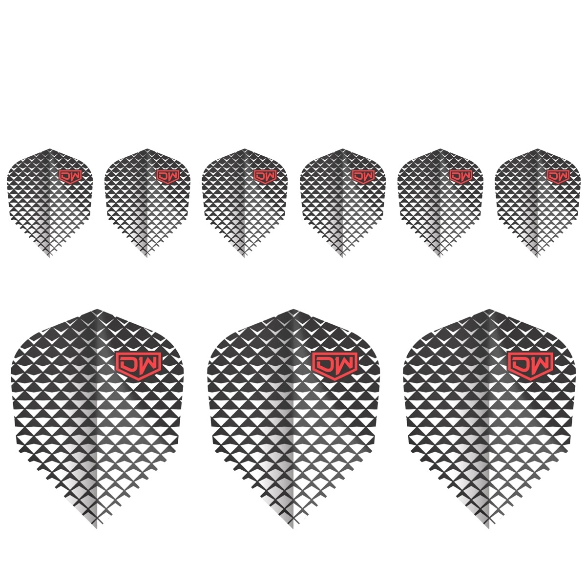 Letky DW Altitude White 3 Set No6 - Dartshopper.cz