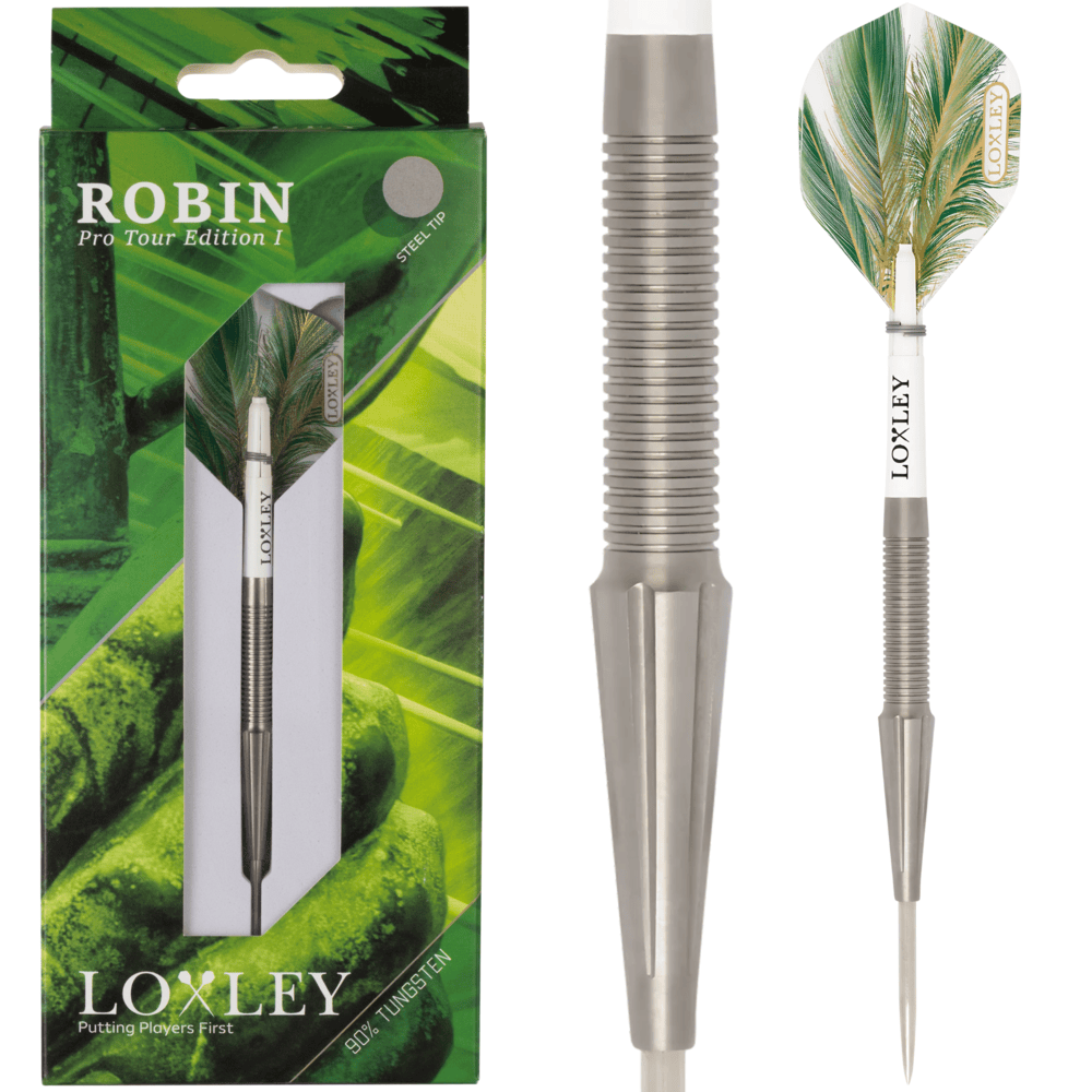 Loxley Robin Pro Tour Model 1 90% - Šipky Steel - Dartshopper.cz