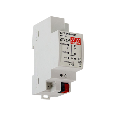 KNX IP Routing and Tunnelling device, KSR-01IP, Meanwell, IP Router ...