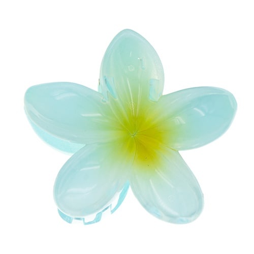 Haarklem bloem glanzende blauw - Goudhaartje