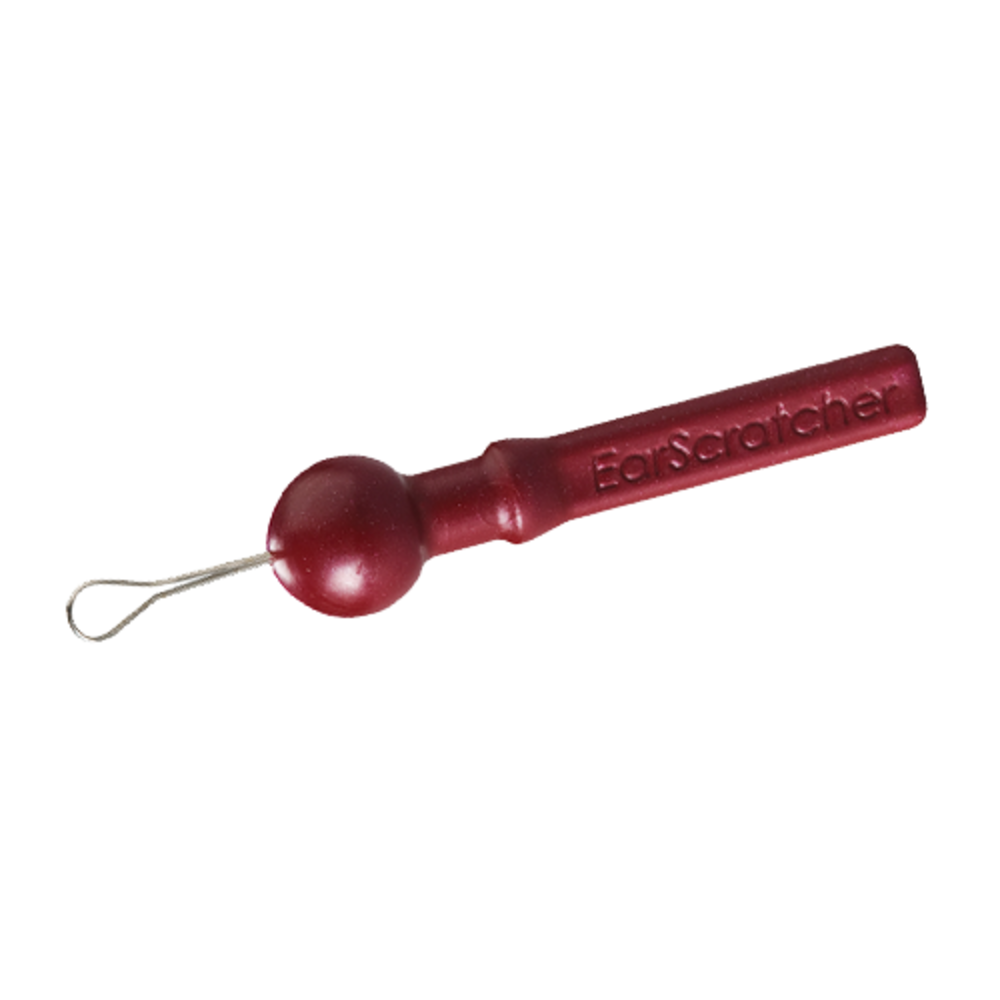 EarScratcher ear plug Red or Blue against itching and cerumen ...
