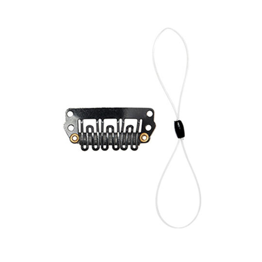 Cochlear Safety Line with Hair Clip (Short Double Loop) - AllesVoorOren
