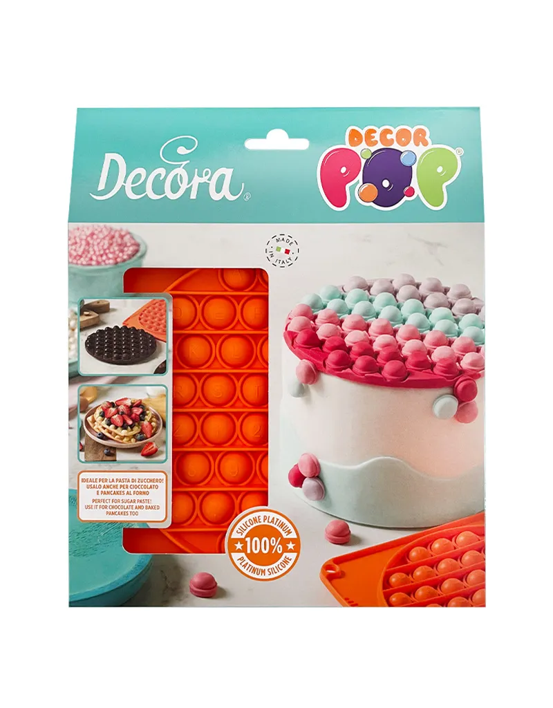 Decora - DecorPop siliconen mal - Rond - FLINGO