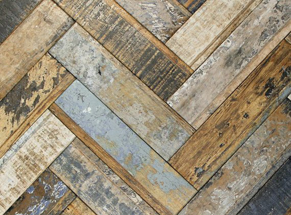 Distressed Wood Effect Wall & Floor Tile - Luxury Tiles