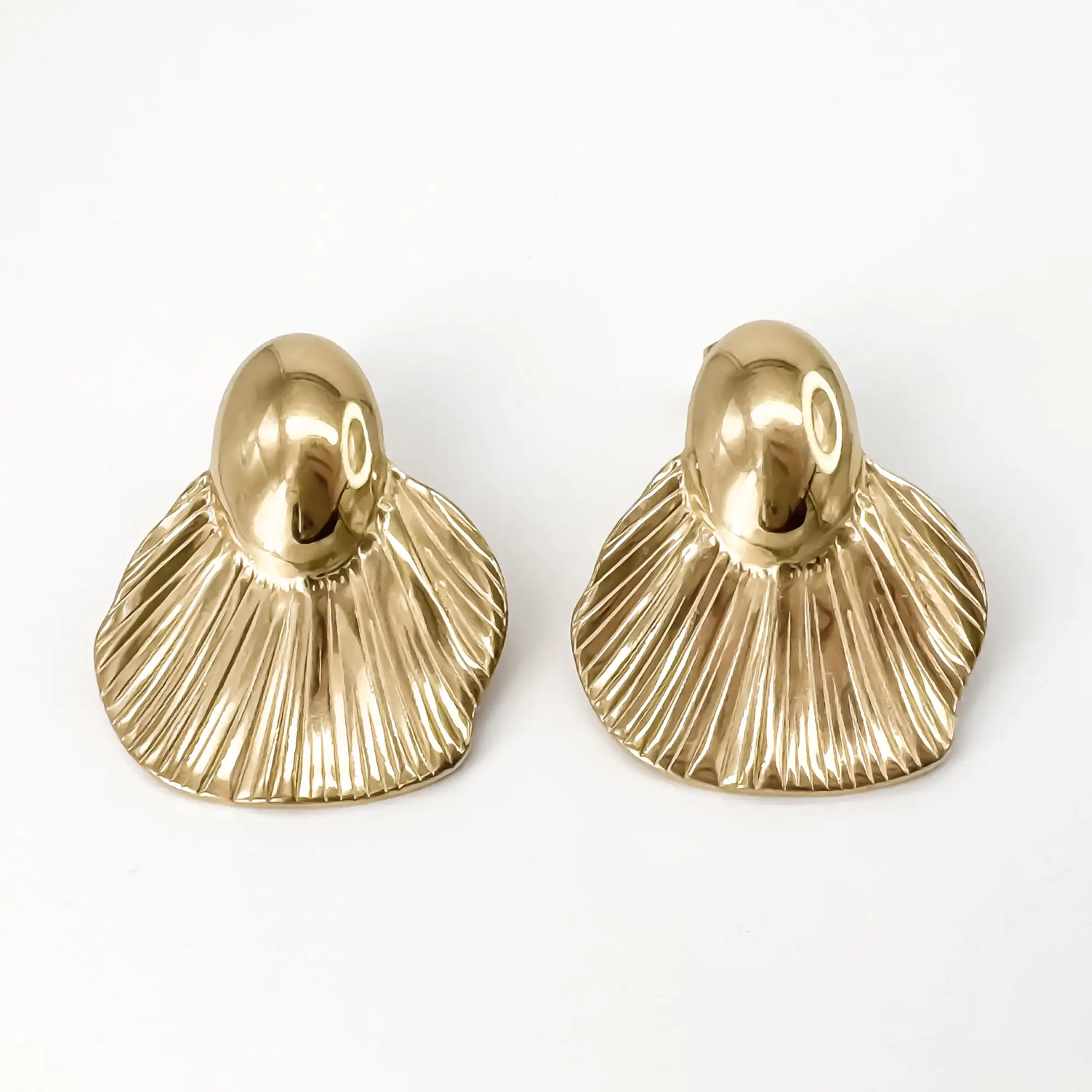 'Yuul' Pendientes - Acero inoxidable