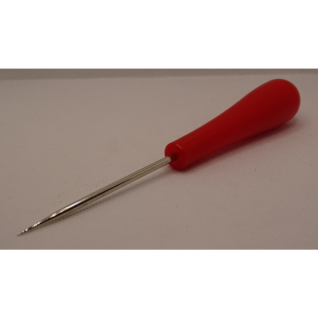 Awl with plastic handle for leather processing | Bushpappa.nl - Bushpappa