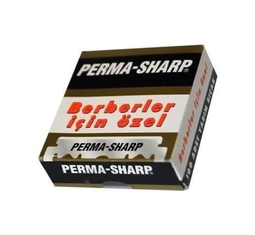 Perma-Sharp Single Razor Blades 100st Bestellen? - Barbierzaak