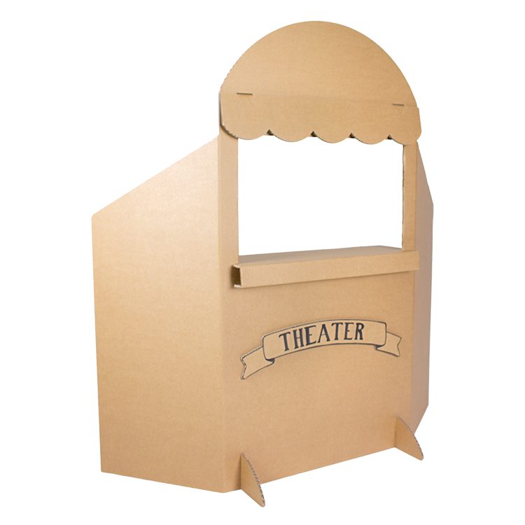 Sustainable Puppet Theater Cardboard | with Puppet Animals - KarTent ...