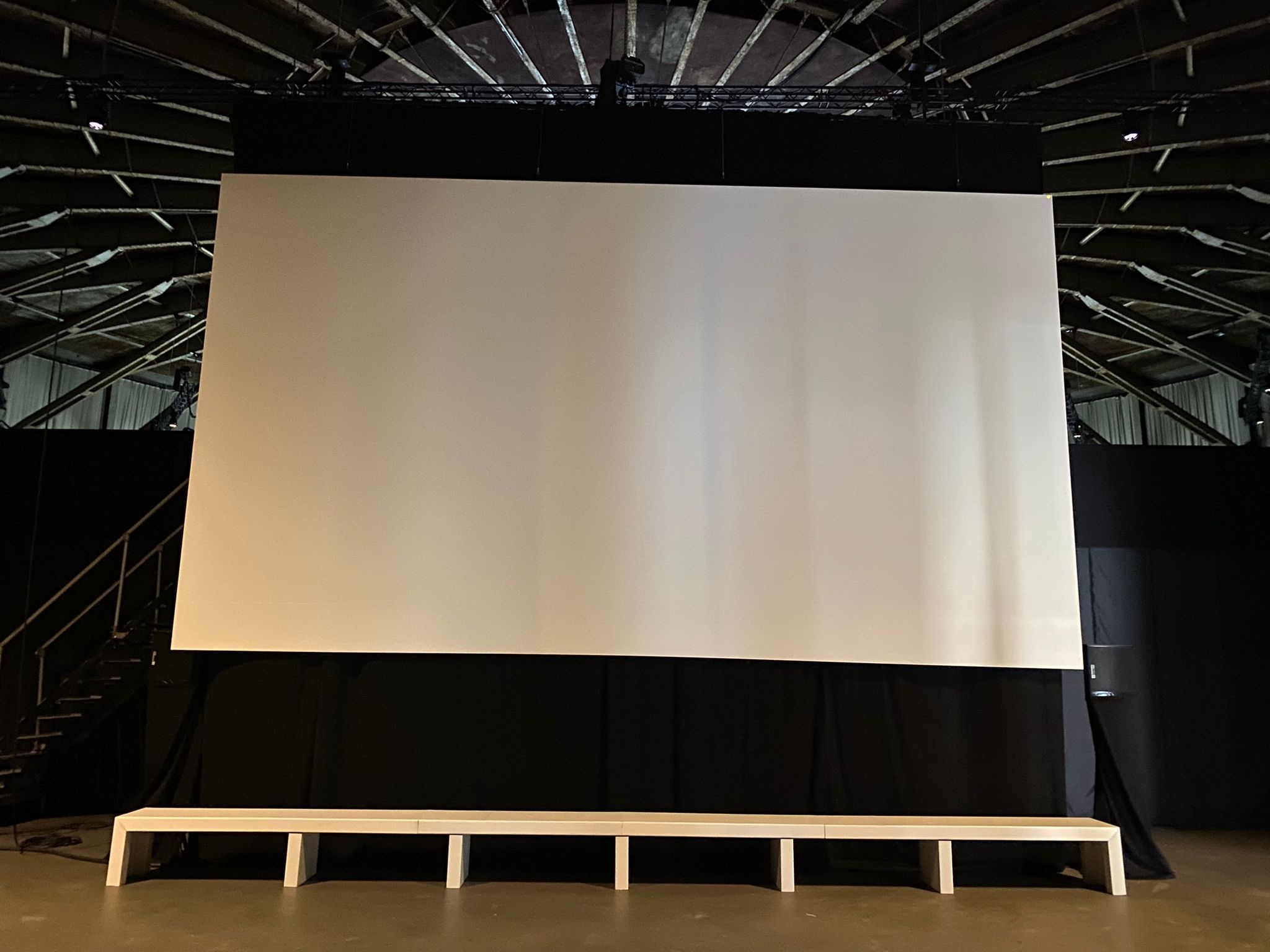 Custom Design Projects - 7 meter long white table for Holland Festival ...