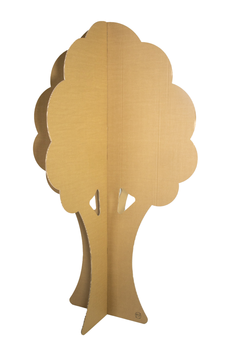 Kartonnen boom | 200cm display boom - KarTent webshop