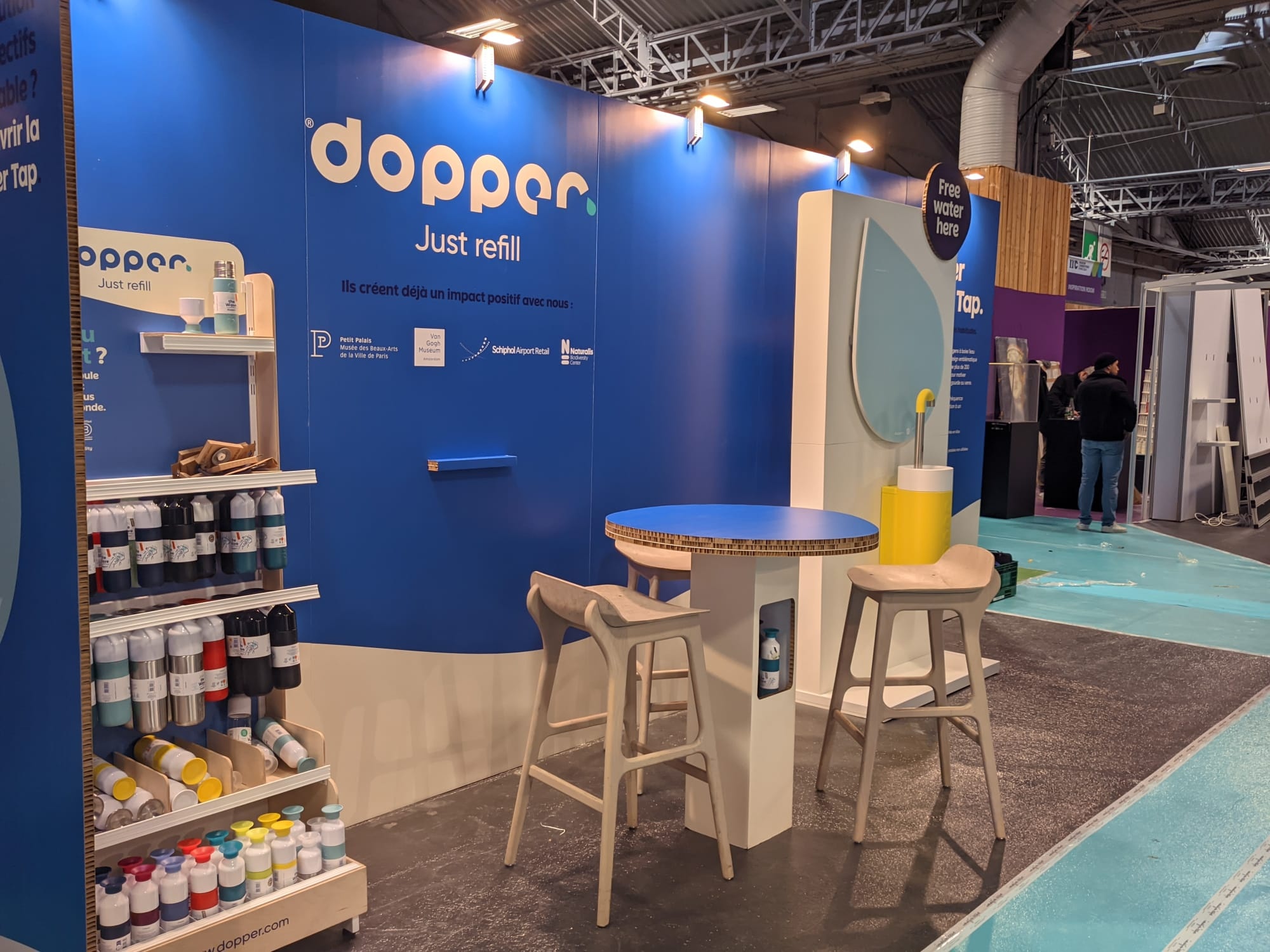 Custom Design Projects - Water tap exhibition stand for Dopper - KarTent