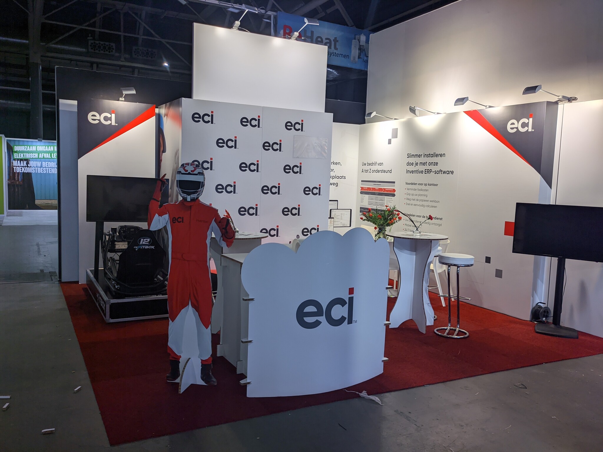 Custom Design Projects - Exhibition stand for ECI - KarTent