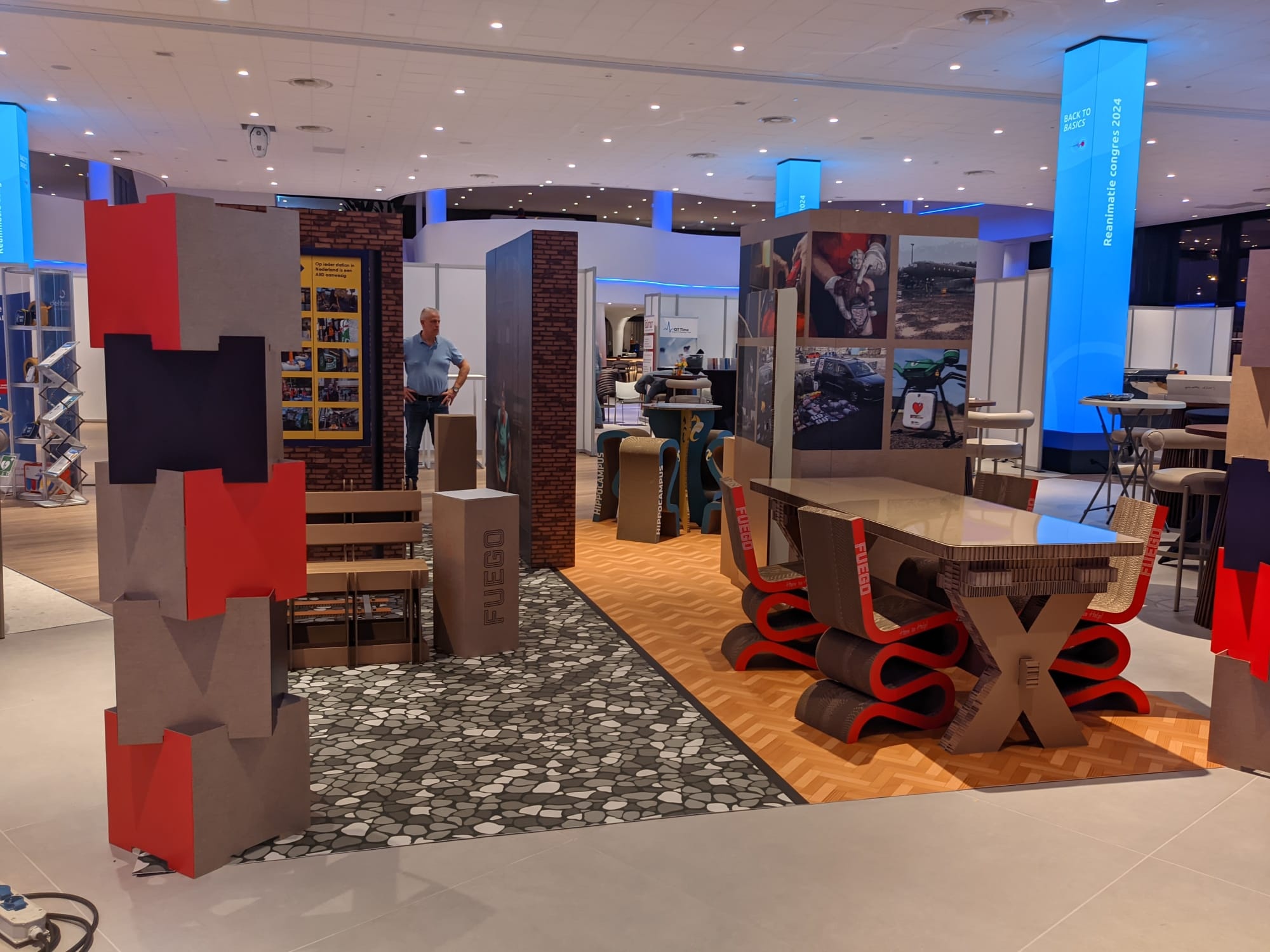 Custom Design Projects - Exhibition stand for Fuego - KarTent