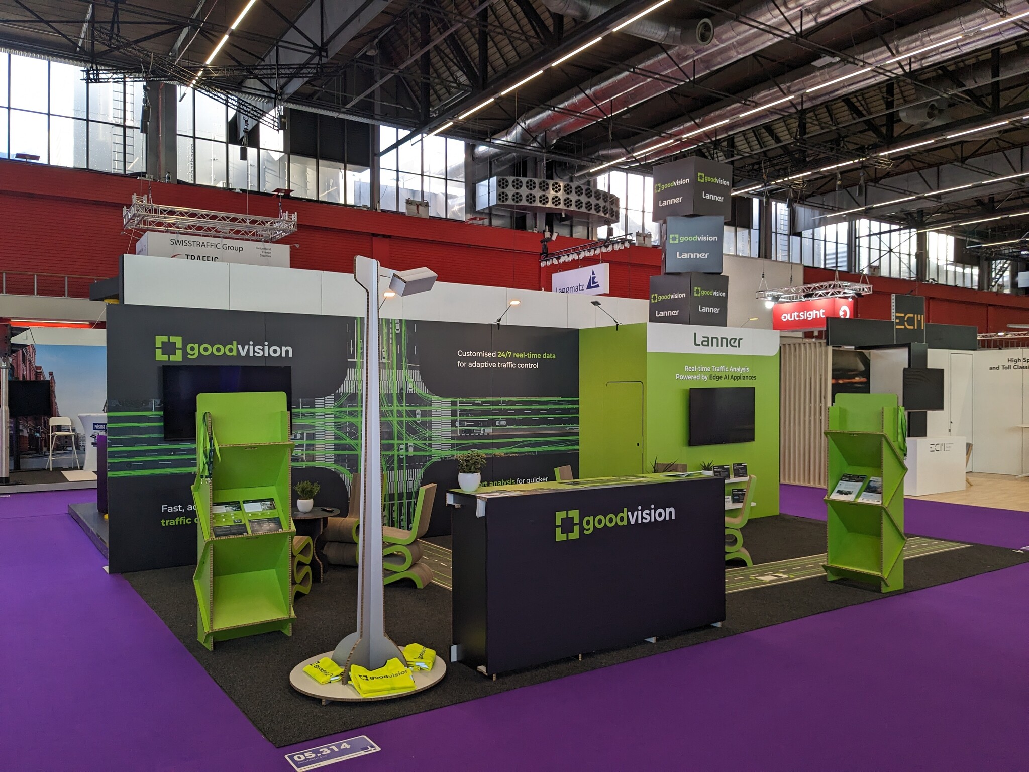 Custom Design Projects - Exhibition stand Intertraffic for Goodvision - KarTent