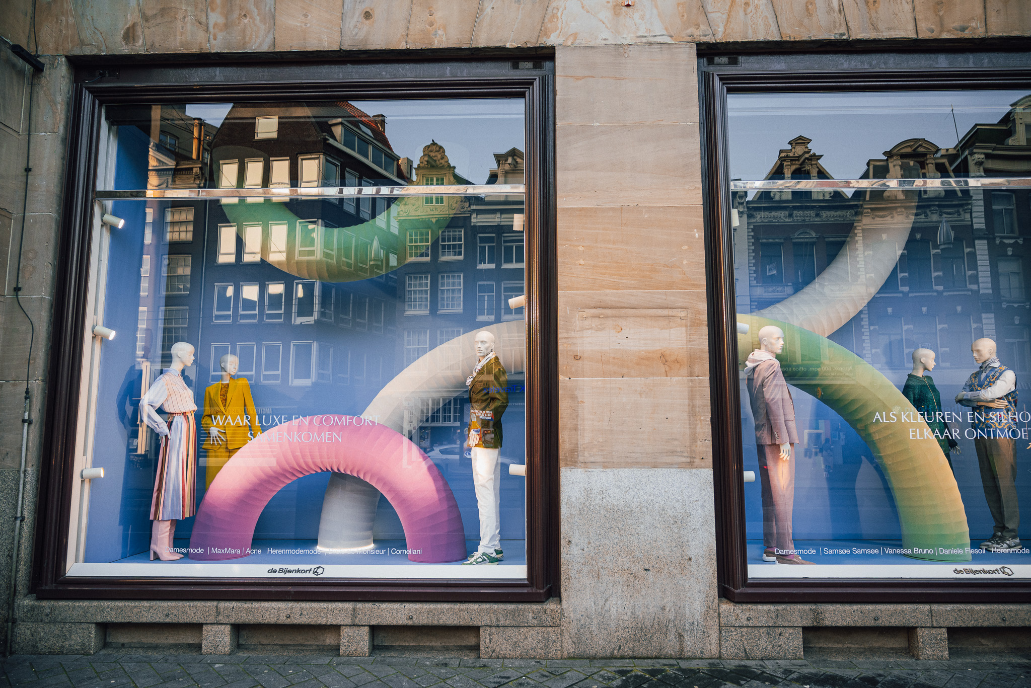 Custom Design Projects - Shop window Arches for The Set Company and ...