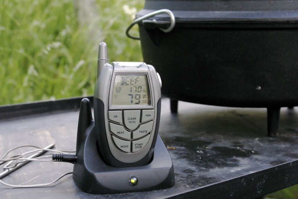 Draadloze thermometer - Wilderness cooking