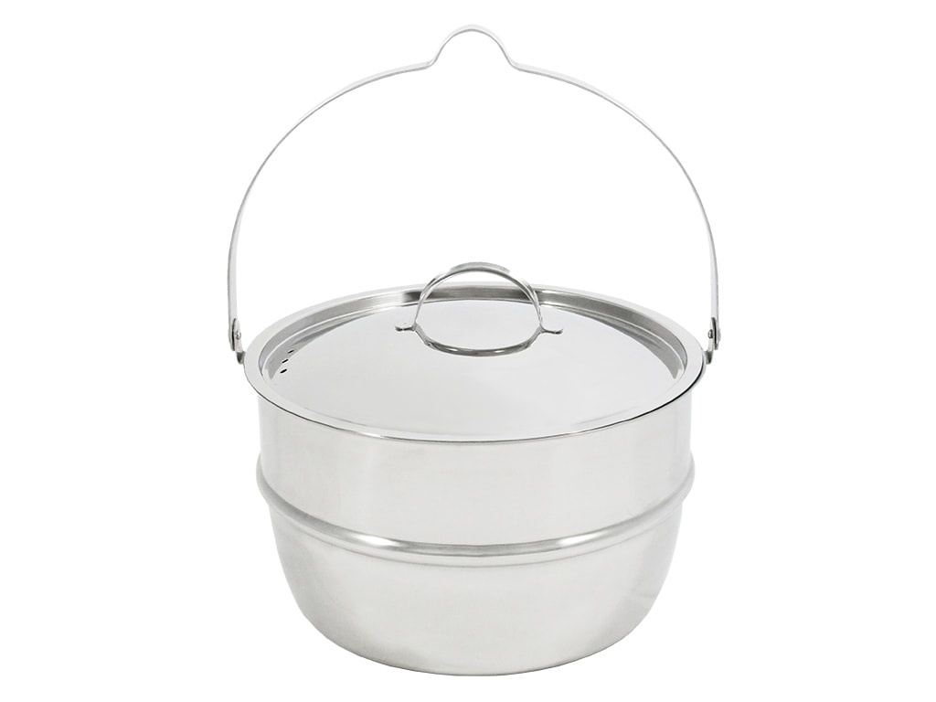 Muurikka Campfire cooking pot 4,6 liter - Wilderness-Cooking.nl ...