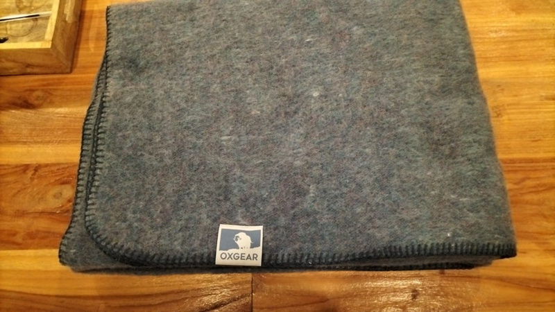 wollen deken - Wilderness cooking