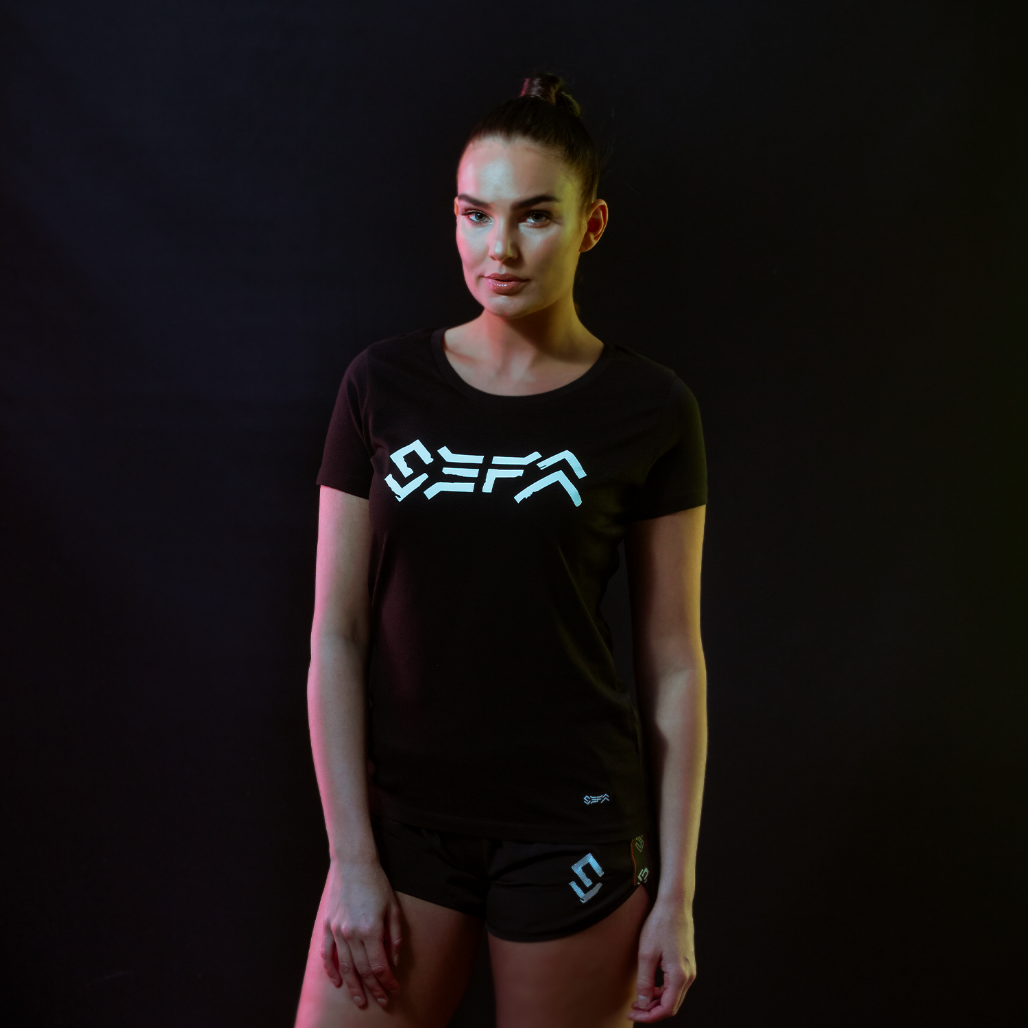 Sefa t-shirt black/white women - Sefa