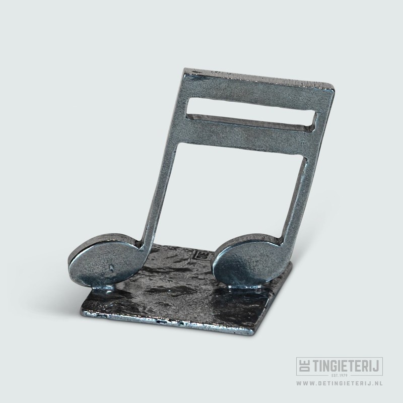 Sculptuur Muzieknoot - De Tingieterij