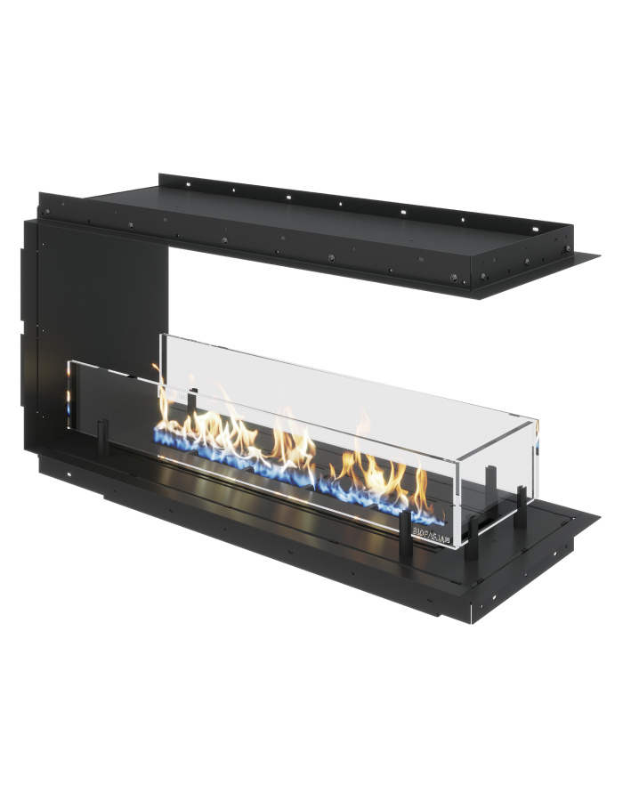 Bio Steelbox Bio-ethanol Roomdivider - Haardcenter.nl