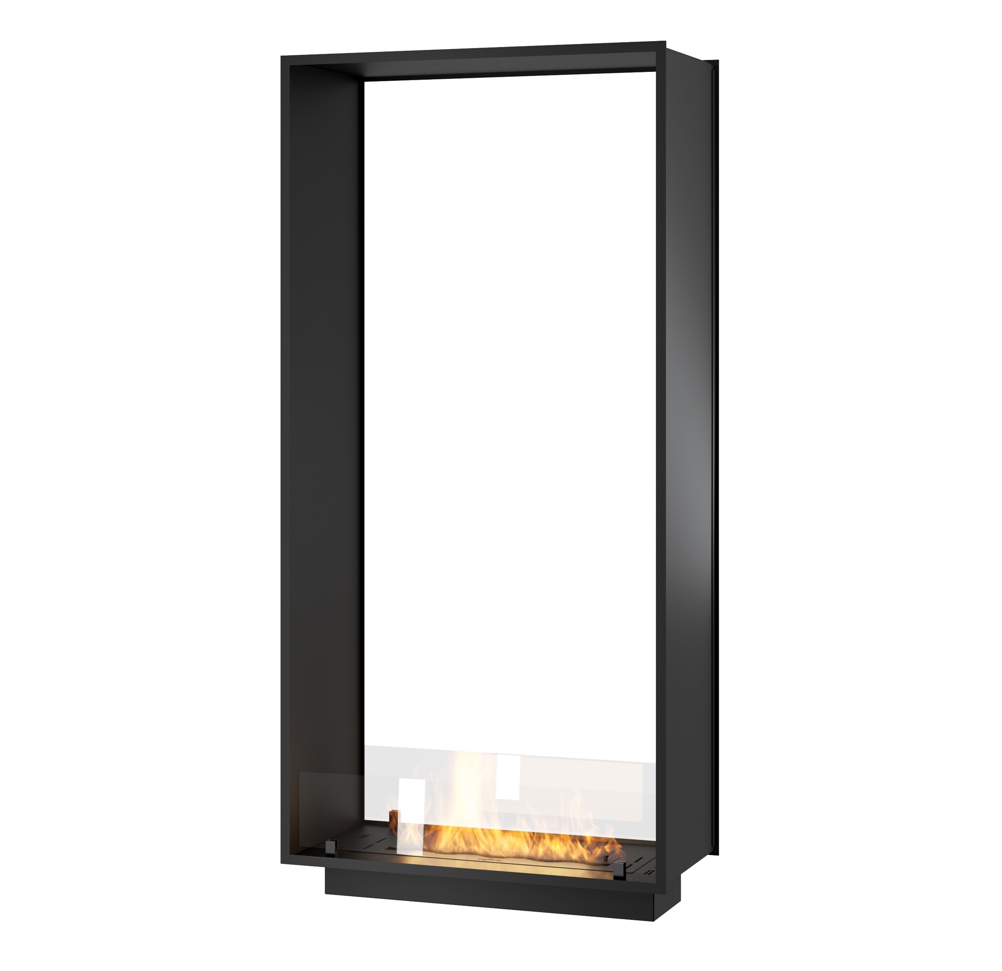 Vertical Slim Bio-ethanol Doorkijkhaard - Haardcenter.nl