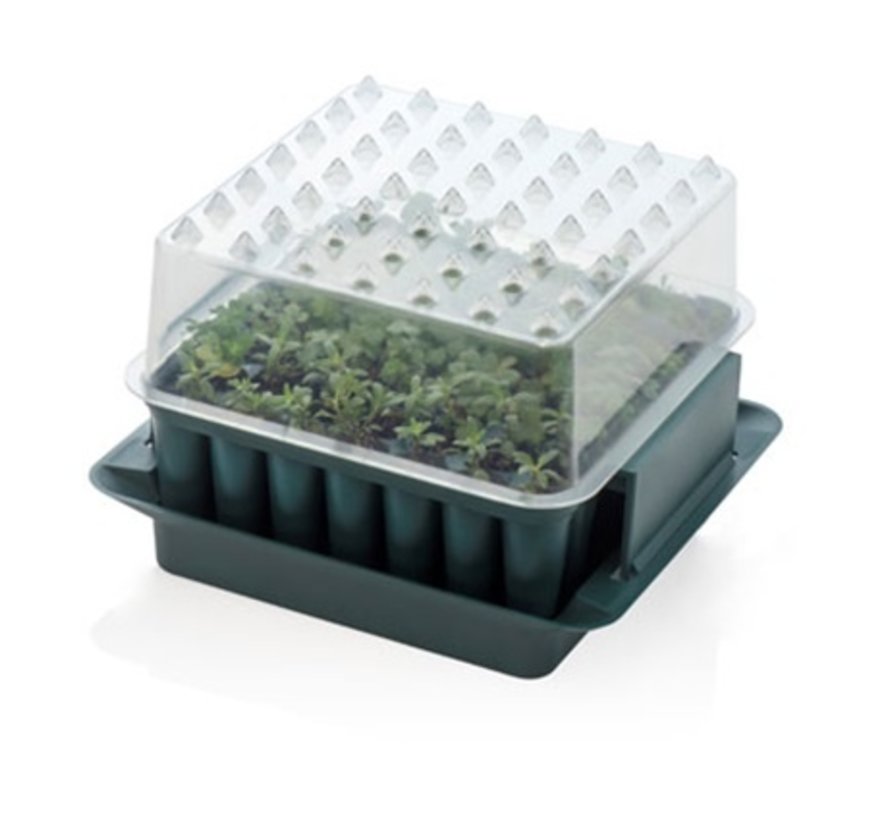 Zaaibak kopen? Compact voor 49 plantjes - Tuinartikelen.nu