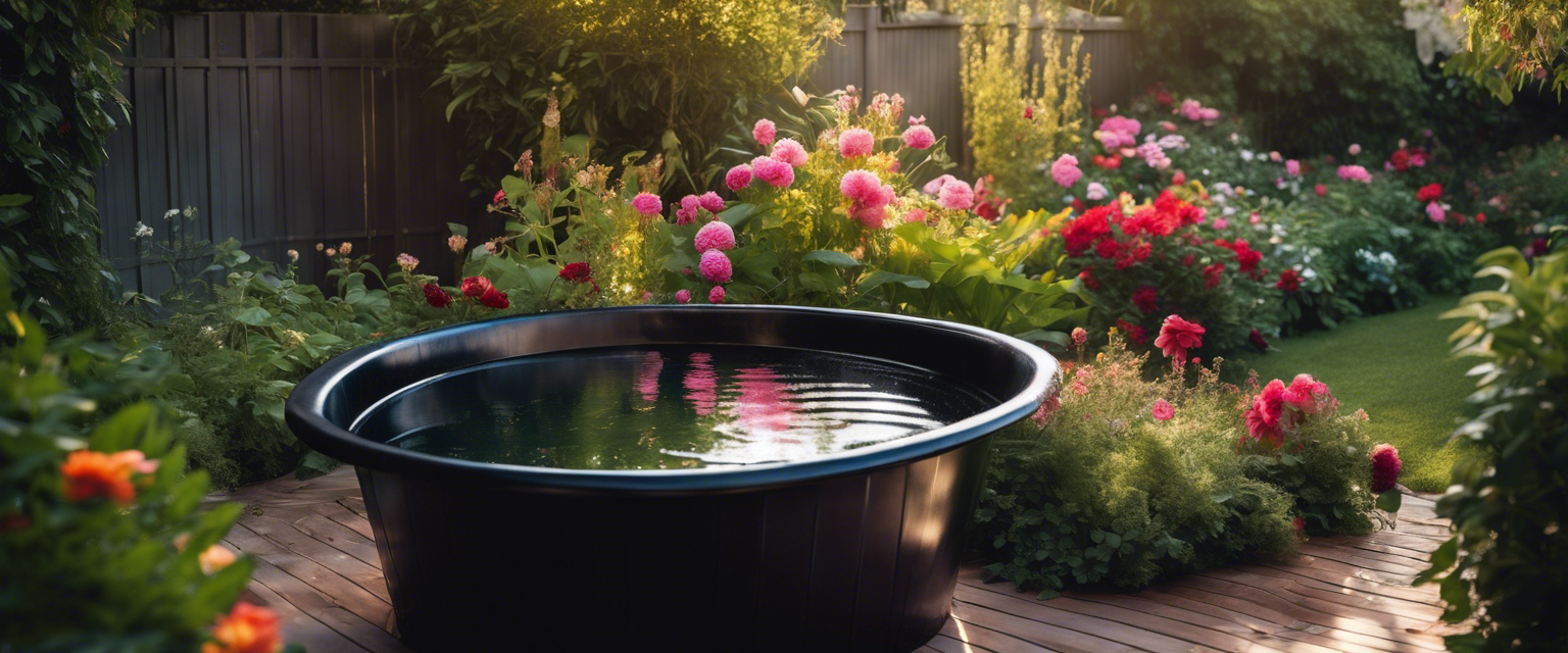 Kunststof kuipen als dompelbad - Tuinartikelen.nu