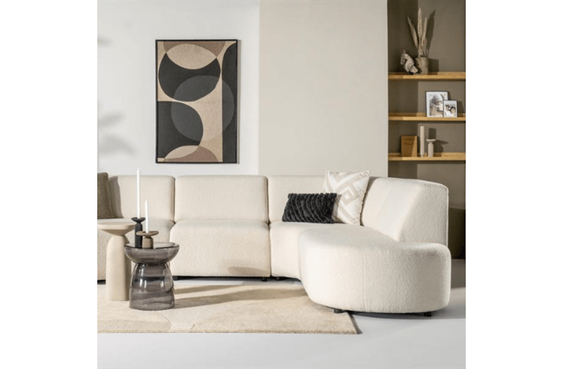 Sevn | Ronde hoekbank Denise - Max Wonen