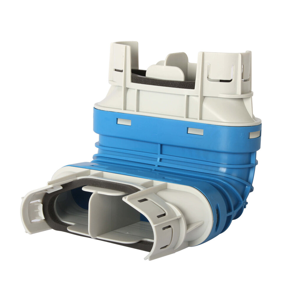 Vent-Axia Vent-Axia Uniflexplus verticale bocht 90° tbv slang 132x52 ...