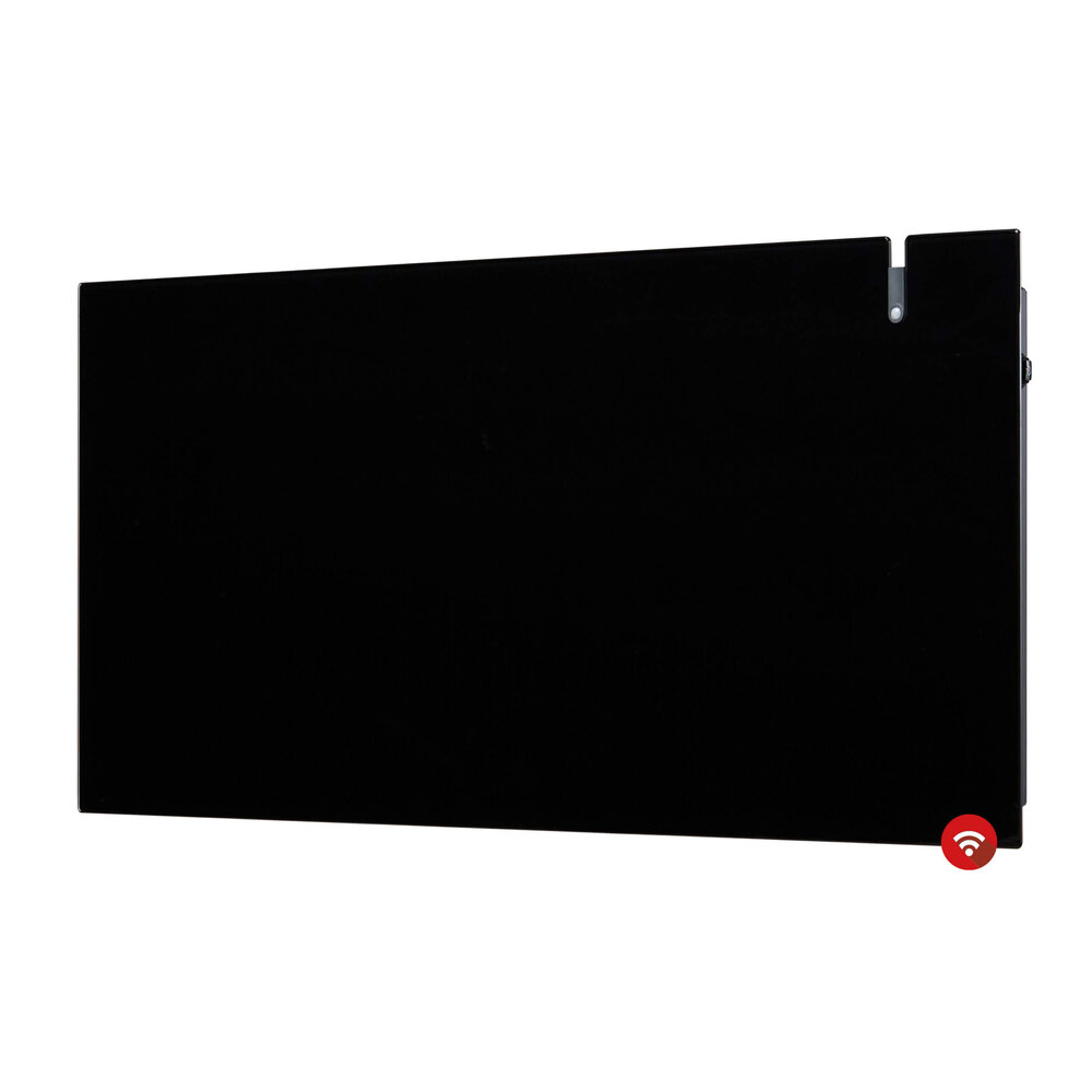 DRL E-Comfort Erea WiFi infrarood radiator Zwart Glas ...