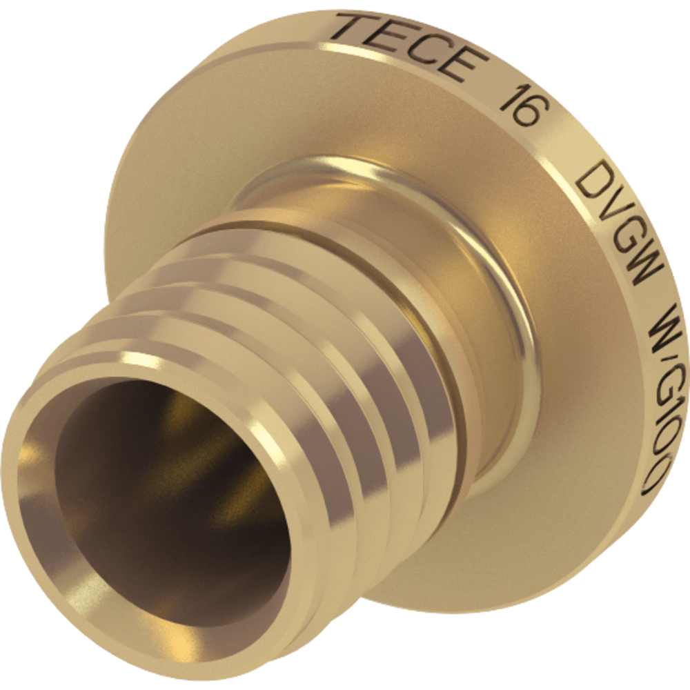 TECEflex blindstop standaard messing - 123InstallatieMaterialen