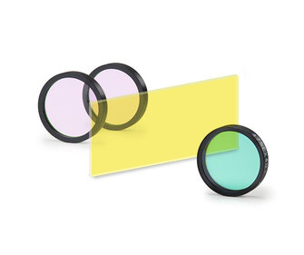 Filterset GFP-LP blauwe excitatie, EX460-500, DM505, EM510 longpass